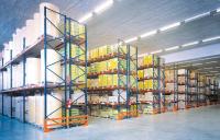 China RAL5017 Color Warehouse Pallet Rack Customizable 4000kgs~30000kgs/Bay for sale