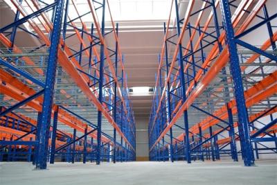 China Heavy Duty Metal Selective Pallet Rack For Warehouse Cargo Storage for sale