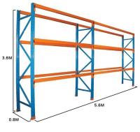 China Dexion Heavy Duty Selective Pallet Racking For Warehouse Storage Stacking for sale
