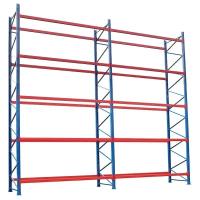 China Q235/355 Steel Selective Pallet Racking System For Distribution Centers Storage for sale