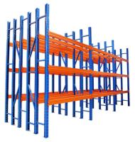 China Q235/355 Steel Selective Pallet Racking System For Distribution Centers Storage for sale