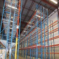 China Heavy Duty Selective Pallet Racking System With Durability 500-5000kg Capacity Galv for sale