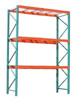 China Adjustable Teardrop Pallet Rack Beams Steel Warehouse Shelves Corrosion Protection for sale