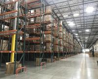 China American Teardrop Pallet Rack Beams Green And Orange Heavy Duty Warehouse Racking for sale