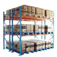 China Q235B/D Q355B/D Steel Warehouse Storage Rack Heavy Duty Selective Pallet Racking for sale