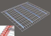 China Galvanized Wire Mesh Decking Powder Coated for Warehouse / Supermarket for sale