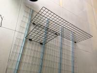 China Standing Free / Hangling Steel Wire Mesh Divider For Pallet Racking for sale