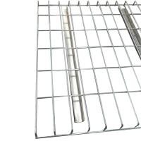China Logistic Steel Zinc Plated Pallet Racking Wire Decking Light Duty For Step Beam for sale