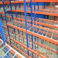 China Powder Coating Finish Steel Wire Mesh Decking Warehouse Storage Solutions for sale