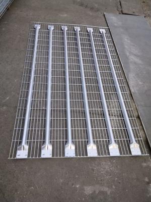 China Warehouse Storage Galvanized Iron Wire Mesh Racking 100kg-2500kg Loading Capacity for sale