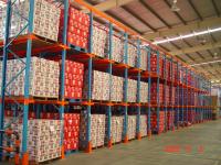 China Stainless Steel Drive In Pallet Racking Space Saving Industrial Stacking Racks Shelves for sale