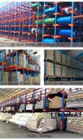 China Warehouse Storage Drive In Pallet Racking Powder Coating Heavy Duty Industrial Shelving for sale