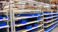 China Heavy Duty Carton Flow Rack System With 100-1000 Kgs Capacity Per Bed for sale