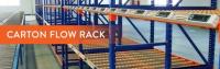 China Dynamic Storage Carton Flow Rack Heavy Duty / light Duty with rollers for sale