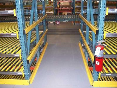 China Warehouse Gravity Carton Flow System Pallet Flow Racking With Roller for sale