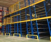 China Warehouse Steel Mezzanine Rack Compound Structural for High Levels Storage for sale