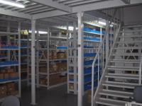 China Smooth Surface Mezzanine Racking Systems For Industrial Storage for sale