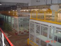 China 500kg-2000kg/layer Capacity Mezzanine Racking System For Industrial Storage for sale