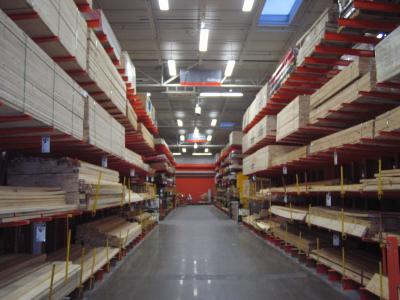 China Double Sided Cantilever Rack Customized For Industrial Steel Storage Systems for sale