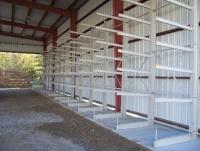 China High Strength Steel Cantilever Storage Racks Industrial Cantilever Shelving OEM Available for sale