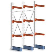 China High Strength Steel Cantilever Storage Racks Industrial Cantilever Shelving OEM Available for sale