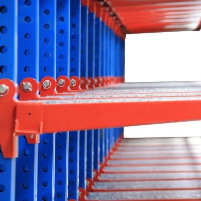 China Indoor / Outdoor Single Sided Cantilever Racking Adjustable Heavy Duty for sale