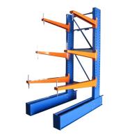 China Indoor / Outdoor Single Sided Cantilever Racking Adjustable Heavy Duty for sale