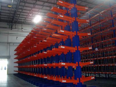 China 1000kg/arm Cantilever Storage Racks Heavy Duty Warehouse Racking Systems for sale