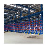 China Q235B Steel Heavy Duty Cantilever Racking System Steel Pipe Warehouse Storage Rack for sale