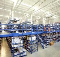 China Custom Industrial Steel Mezzanine Floor Heavy Duty Warehouse Storage Rack System for sale
