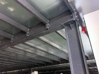 China Industrial Steel Platform Warehouse Pallet Racking Customized With Stairs Handrails for sale
