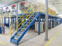 China Heavy Duty Steel Warehouse Pallet Racks Metal Mezzanine Platform Shelf Customized for sale
