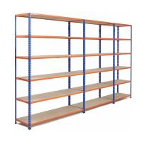 China Corrosion Protection Metal Longspan Warehouse Shelving Medium Light Duty Steel Shelving for sale