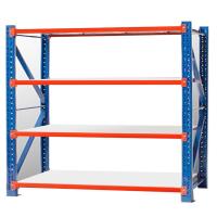 China Super Market Warehouse Longspan Shelving System Medium Duty Rack System for sale