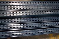 China Custom Slotted Angle Steel Light Duty Shelving for Warehouse Storage for sale