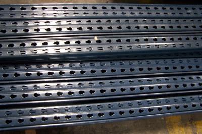 China Custom Slotted Angle Steel Light Duty Shelving for Warehouse Storage for sale