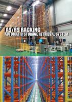 China High Density Automated Warehouse Storage Systems Q235B Steel Radio Shuttle Pallet Racking for sale