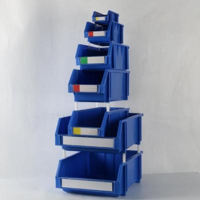 China PP PC Injection Rectangular Storage Bins Stackable Multifunctional 10kg Load for sale