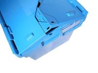 China Warehouse Plastic Storage Tote Boxes for Logistic Industrial Storage Moving Stack And Nest for sale