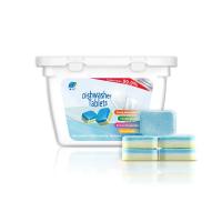 China Effective Stocked Dishwasher Detergent Tablets for Environmentally Friendly Cleaning for sale