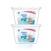 China Solid Automatic Detergent Dishwasher Tablet for Cleaning and Effervescent Formula for sale