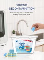 China Ezel Turkey's 50%-80% Active Ingredient Content Dishwasher Tablets 20 Tabs for Sustainable for sale