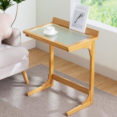 China CONSOLE TABLE for Stable Bedroom Study Desk Modern Coffee Office Small Working Station Balcony Outdoor Convertible Glass for sale
