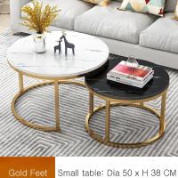 China Center Coffee Table Sofa Side Modern Rack Bedside Tables Set of Two Combination for Salon Luxury in Living Room Furniture for sale