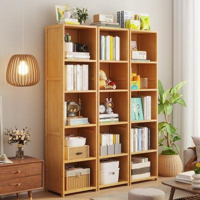 China Household Storage Cabinet with Door, Tall Book Shelves, Case Library, Organizer Contaer Livg Room Bedroom for sale