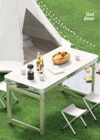 China Pack Away Outdoor Camping Table Folding Picnic for Dining Garden Multifunctional Portable Travel for sale