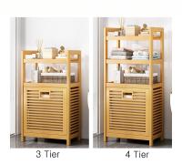 China Laundry Basket with Canvas Storage Bin and Organizer Layers for Room Bathroom Cabinet for sale