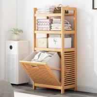 China Laundry Basket with Canvas Storage Bin and Organizer Layers for Room Bathroom Cabinet for sale