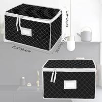 China Premium Stemware Storage Case with Divider for Wine Glasses, Champagne , Glassware Container, Organization Box for sale