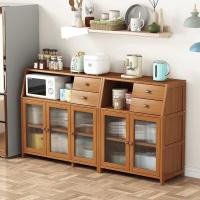 China Kitchen Sideboards Cabinet Bakers Rack, Dish Storage , Microwave Oven Stand with Shelves, Standing Utility for sale
